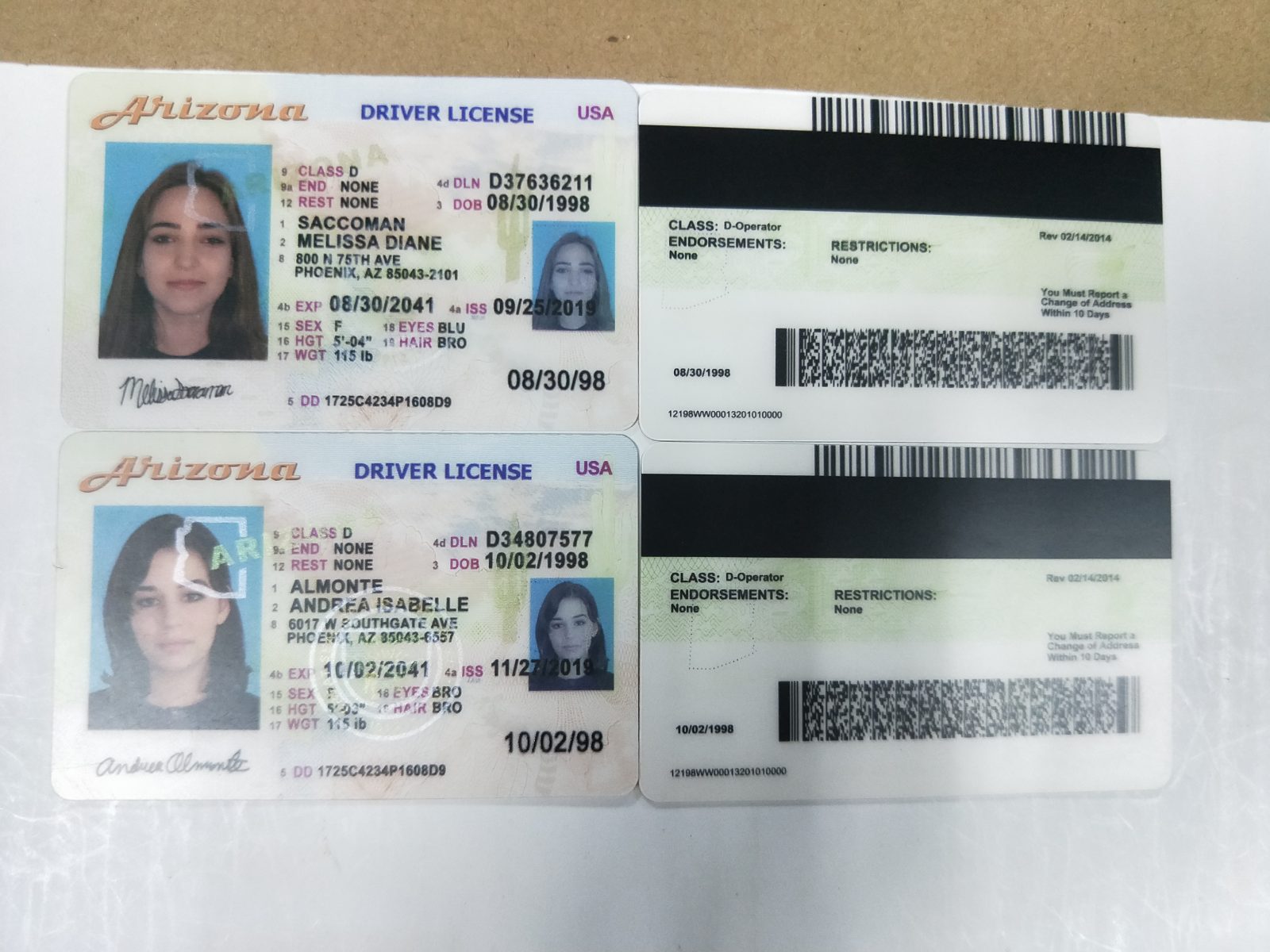 Arizona Fake ID | Buy Scannable Fake IDs | IDTop