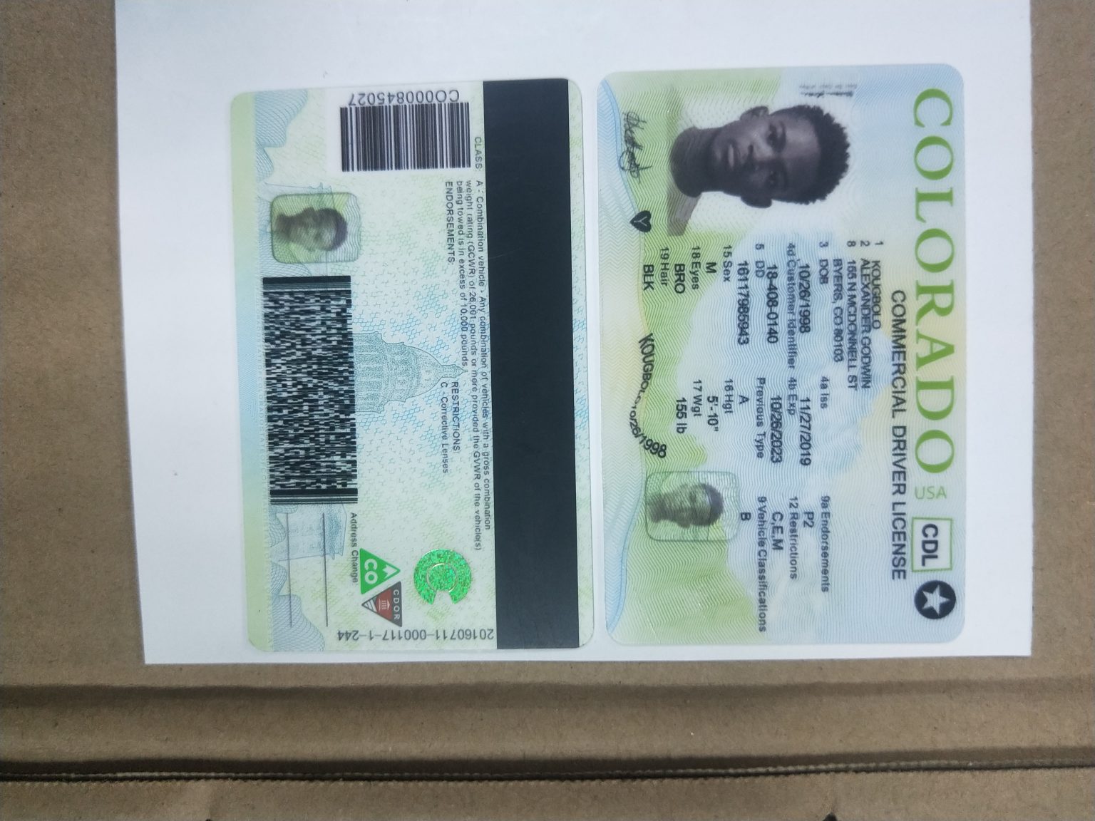 Colorado Fake ID | Buy Scannable Fake IDs | IDTop