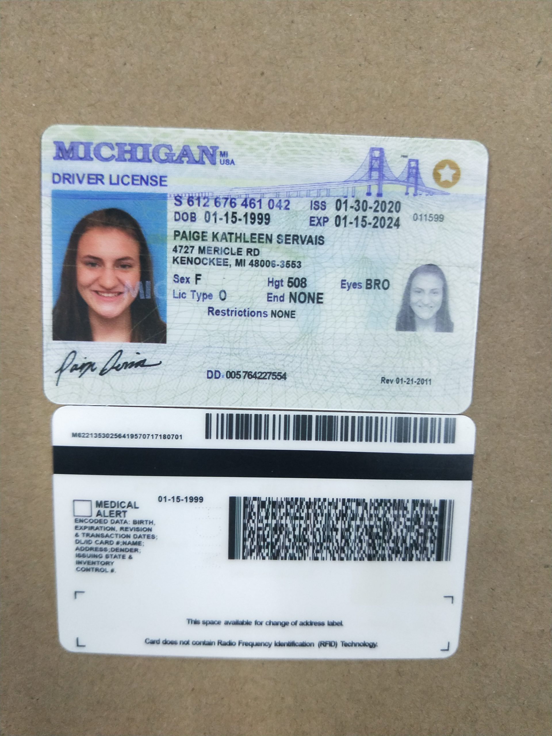 Michigan Fake ID | Buy Scannable Fake IDs | IDTop