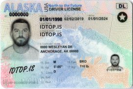 Alaska Fake ID | Buy Scannable Fake IDs | IDTop