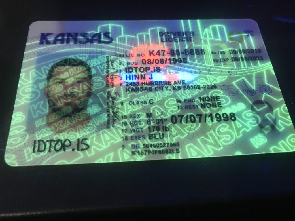 Kansas Fake ID | Buy Scannable Fake IDs | IDTop