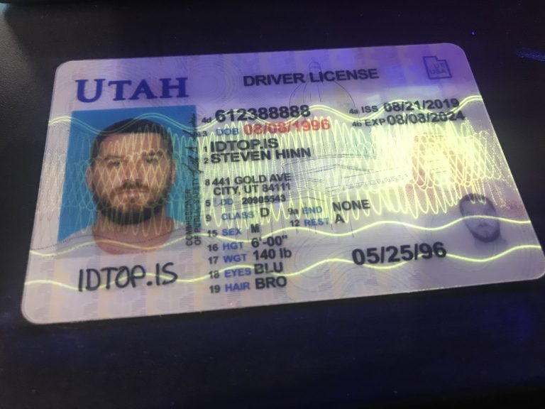 Utah Fake ID | Buy Scannable Fake IDs | IDTop