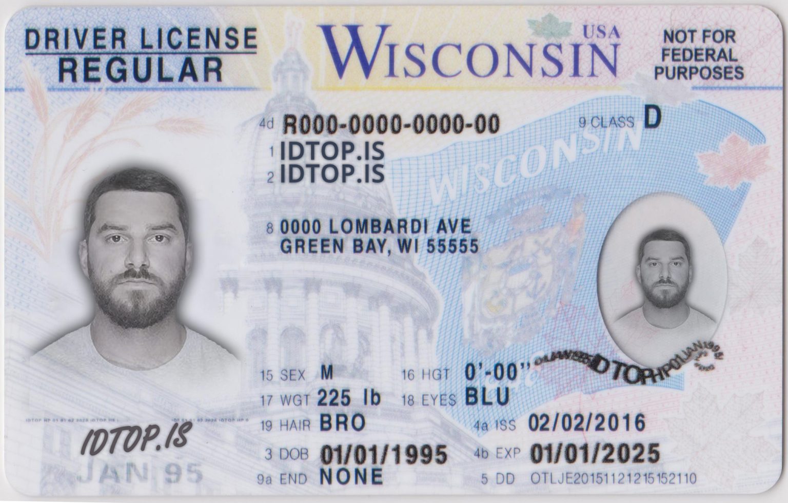 Wisconsin Fake ID | Buy Scannable Fake IDs | IDTop